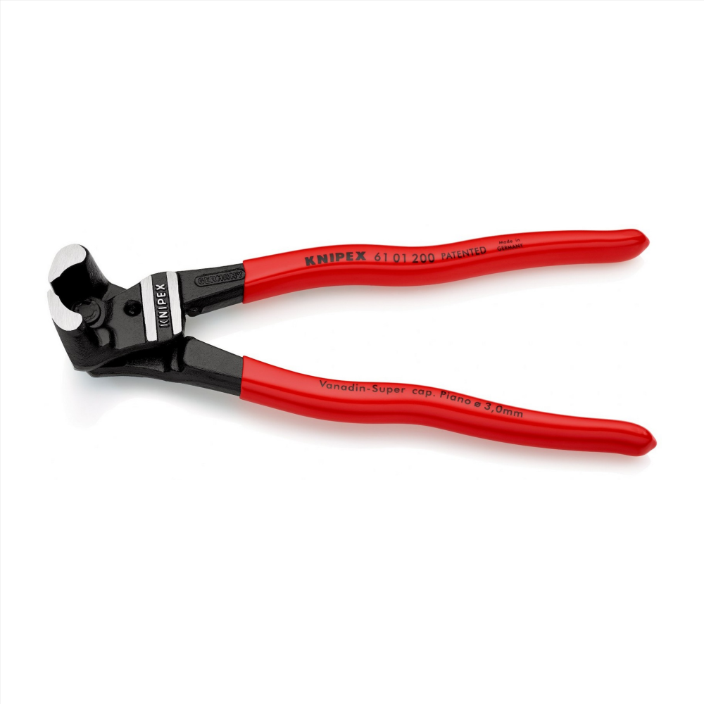 Knipex -Klešta za čeono sečenje sa svornjakom 200 mm – 61 01 200 SB