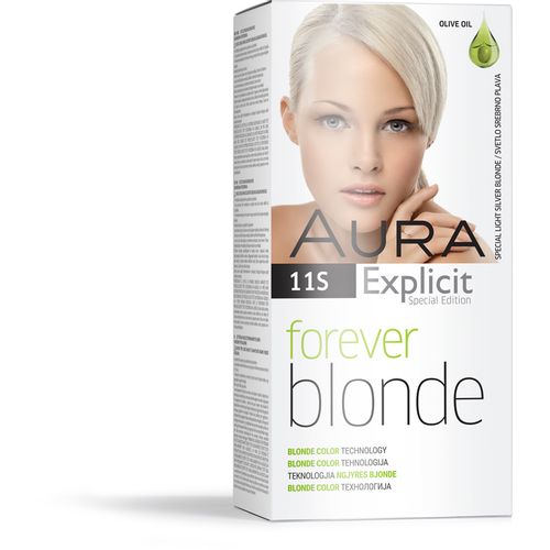 AURA Forever Blonde farba za kosu 11S Special light silver blonde