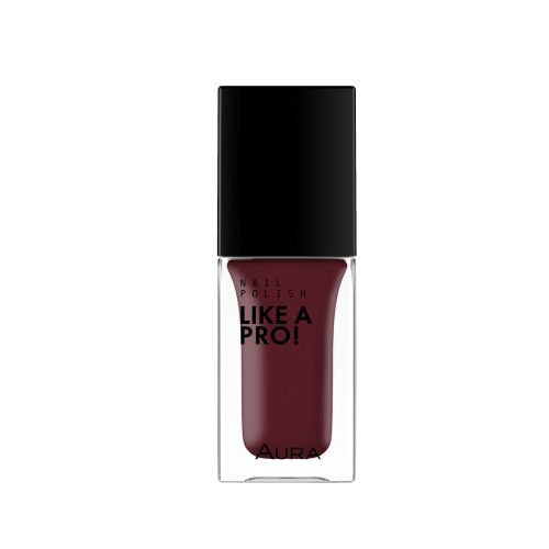 AURA Like a PRO! lak za nokte 121 Dark Plum Red