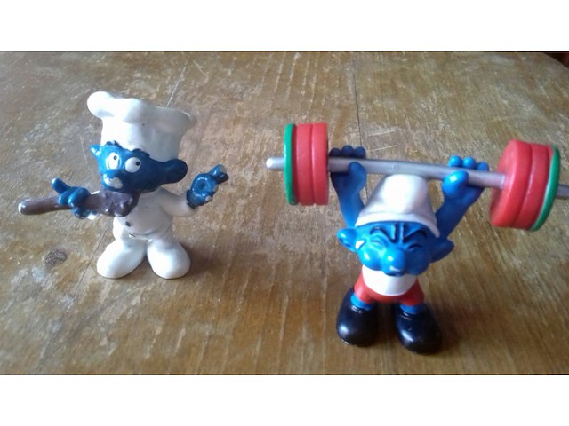 Vintidž ŠTRUMPFOVI/SMURFS 1979. / 2011. kolekcionarski