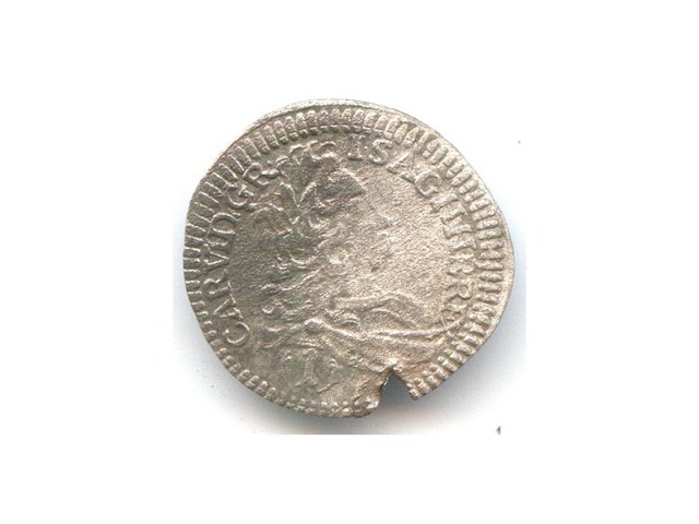 Austrija 1 kreuzer 1731 Karl VI retko