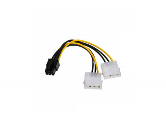 Adapter za napajanje VGA 6 pina na 2 x Molex