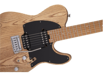 Charvel PRO-MOD SO-CAL STYLE 2 24 HH 2PT CM ASH, CARAMELIZED MAPLE FINGERBOARD, NATURAL ASH