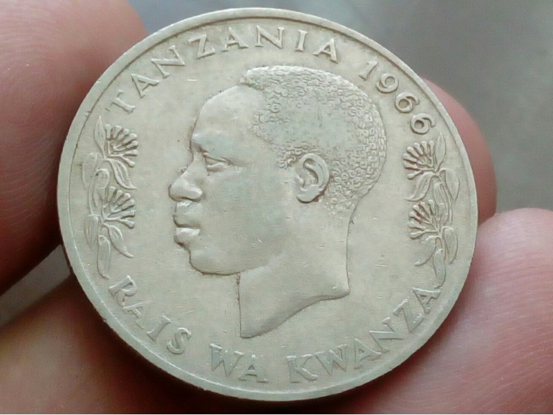 Tanzanija, 1 siling 1966