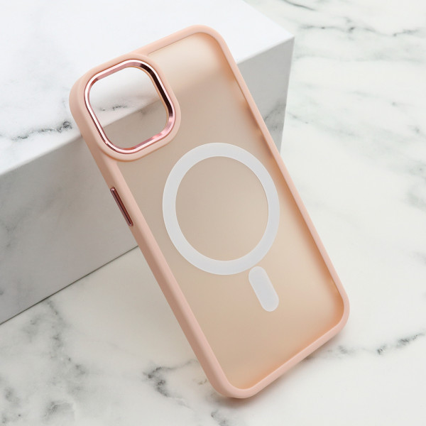 Futrola SILKY MAGSAFE za iPhone 13 (6.1) pink