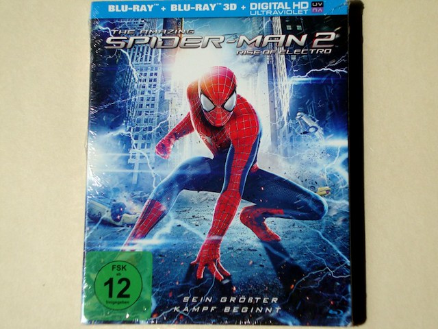 The Amazing Spider-Man 2 [Blu-Ray 3D + Blu-Ray]