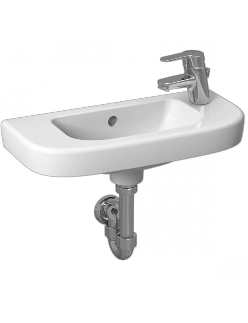 Jika Deep lavabo 50x23 otvor za bateriju sa desne strane 8.1561.5.000.106.1