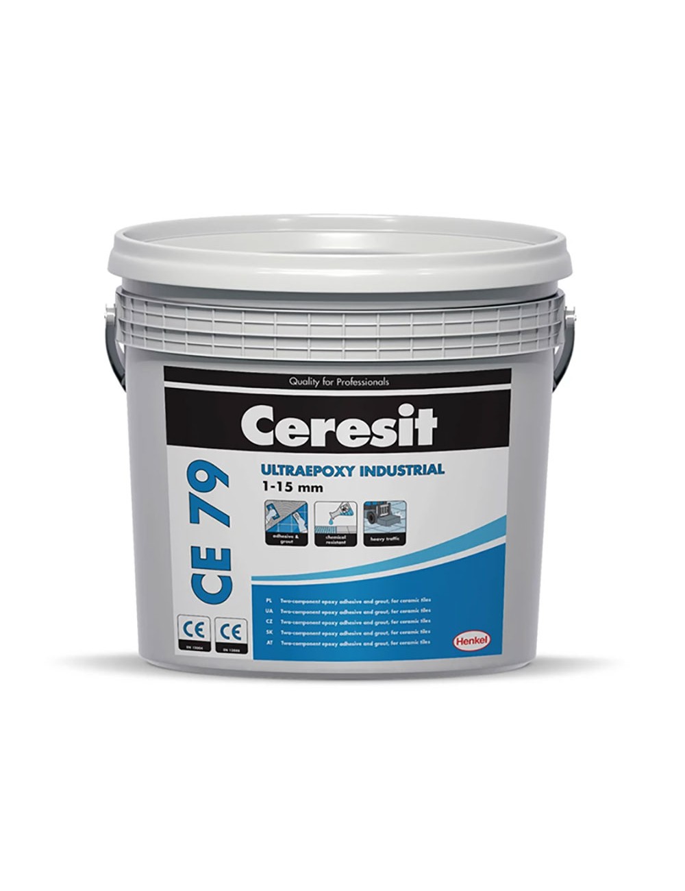 Ceresit CE 79 ULTRAEPOXY INDUSTRIAL Dvokomponentna, hemijski otporna, epoksidna fug masa i lepak 5 kg