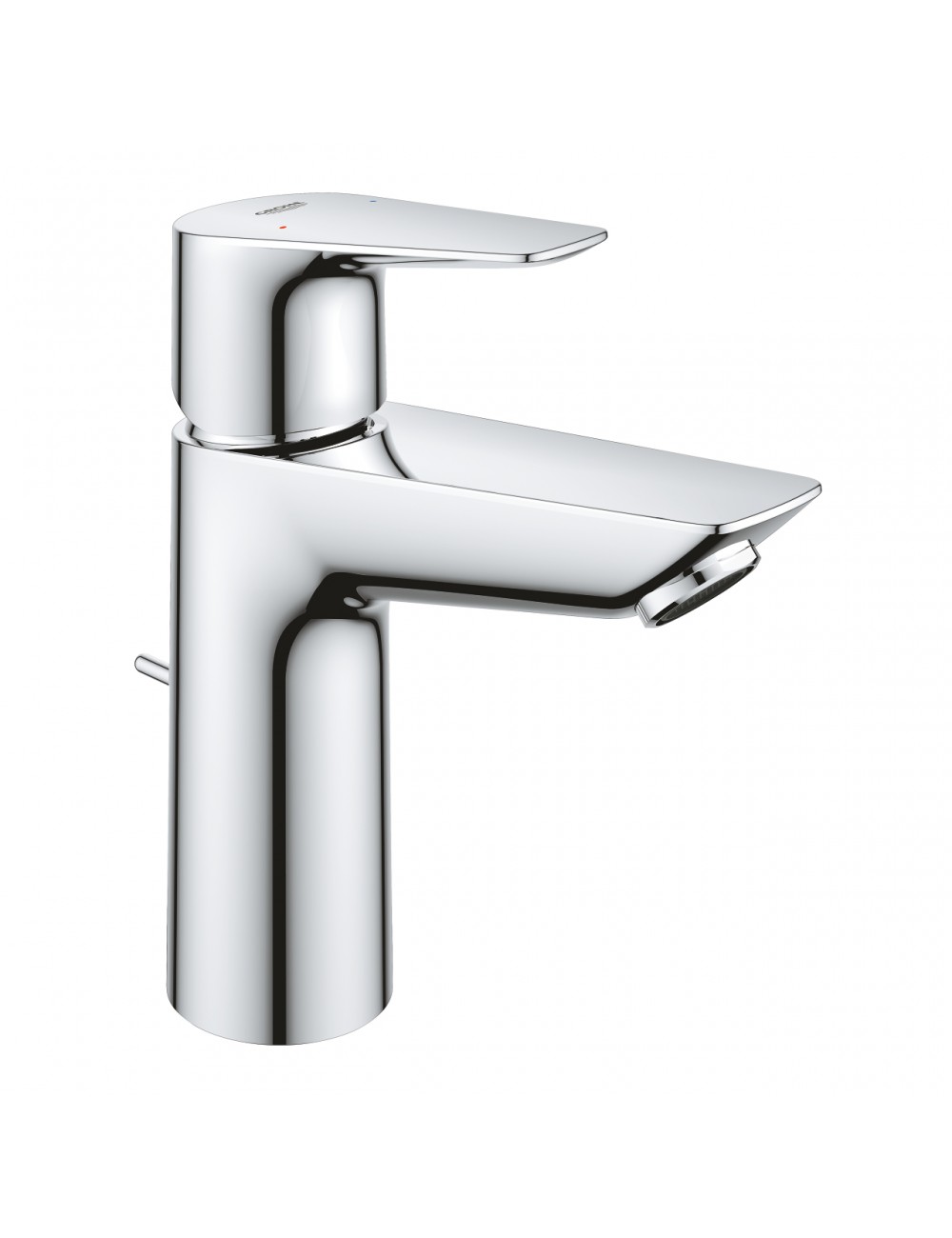 GROHE BAUEDGE CHROME BATERIJA ZA UMIVAONIK SA ODLIVNIM VENTILOM SIFONA 10,8CM 23758001