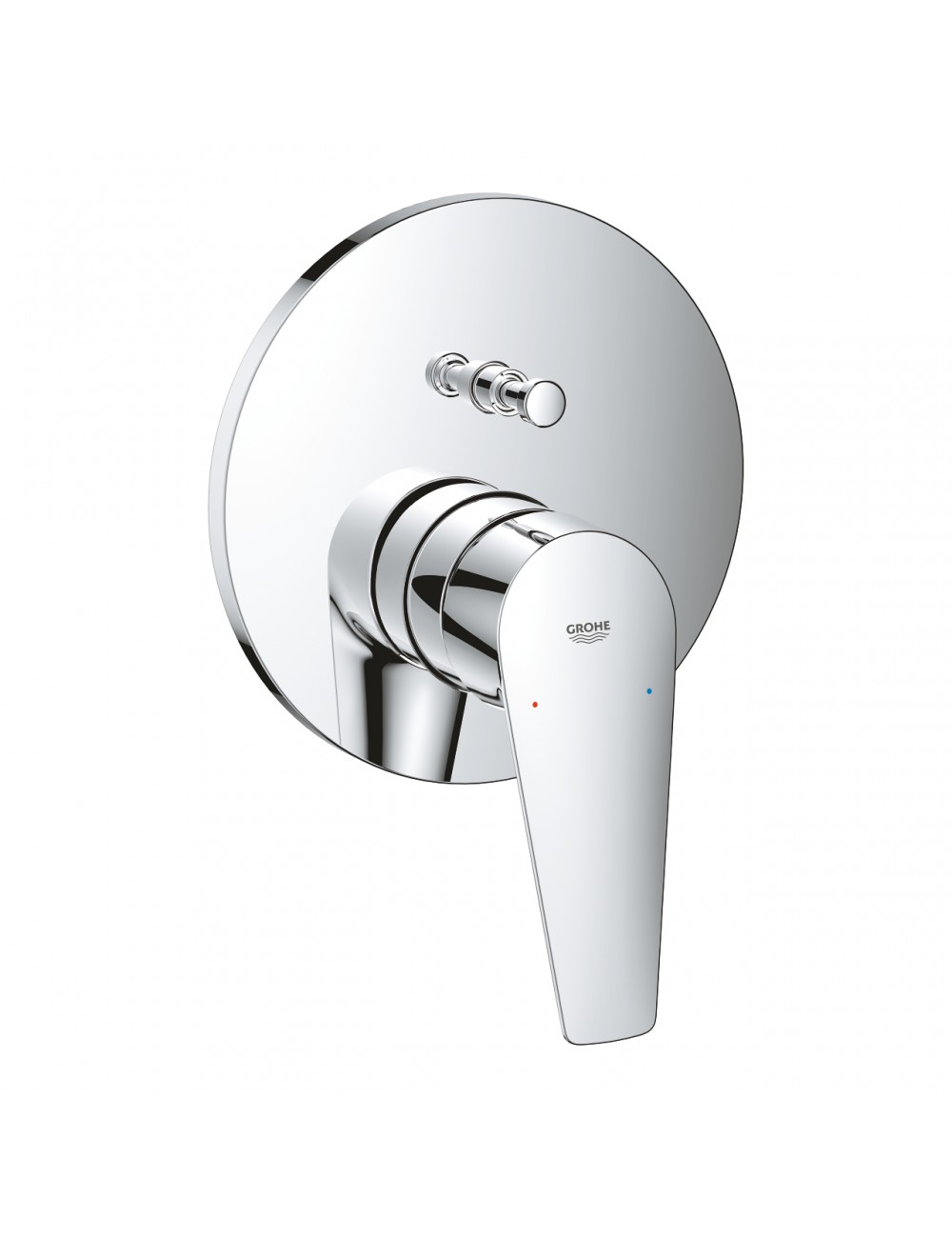 Grohe BauEdge chrome mešač sa prebacivačem 24162001