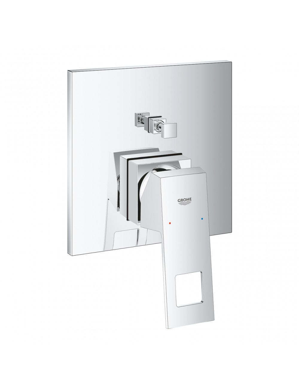 Grohe Eurocube chrome mešač sa prebacivačem 24062000