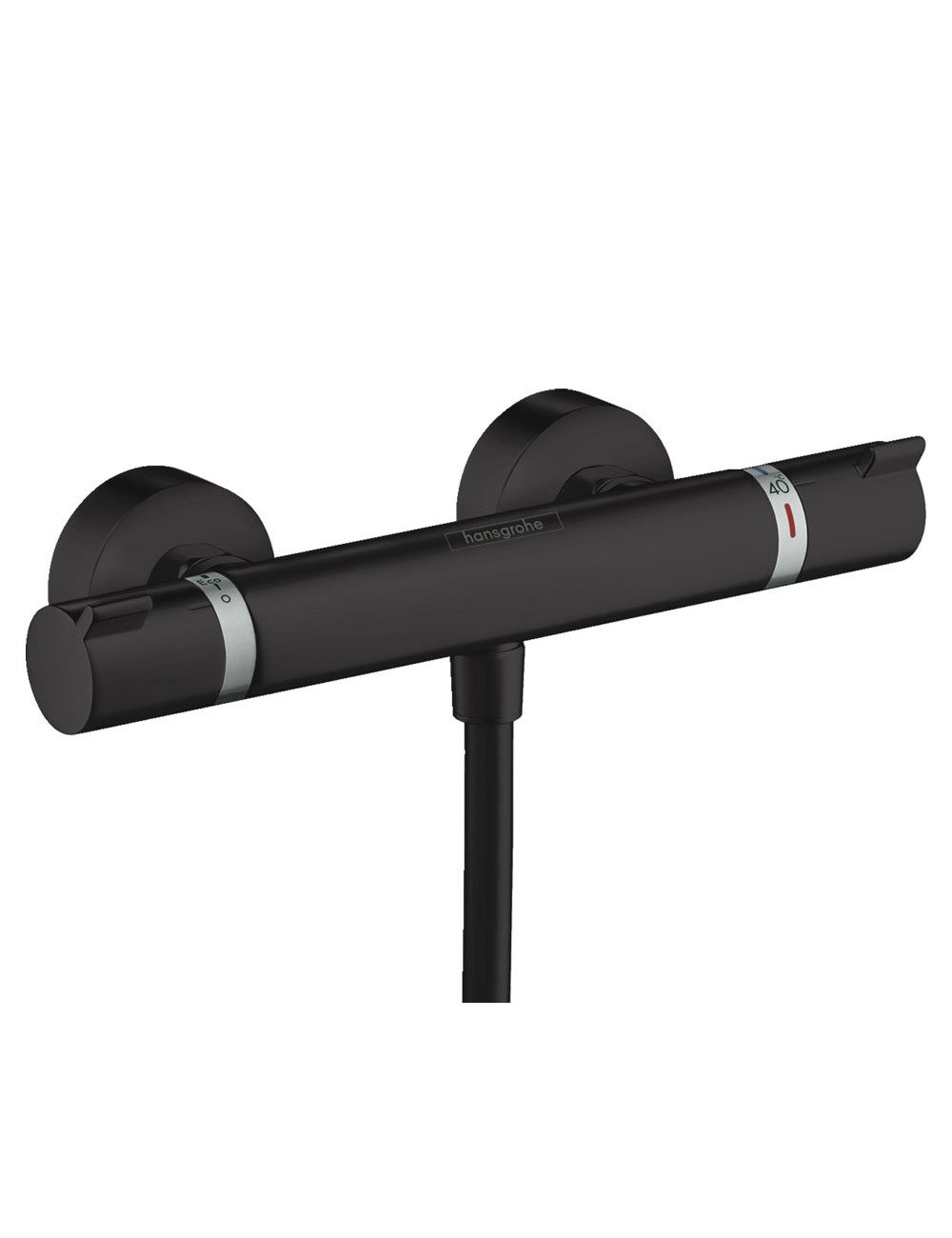 Hansgrohe termostatska baterija za tuš ECOSTAT COMFORT, MATT BLACK 13116670