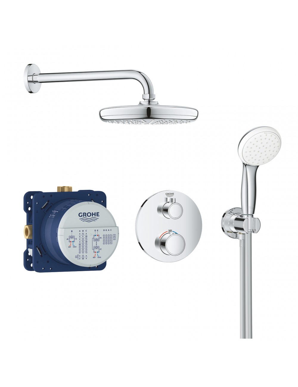 Grohe Grohtherm ugradni set za tuširanje 34727000