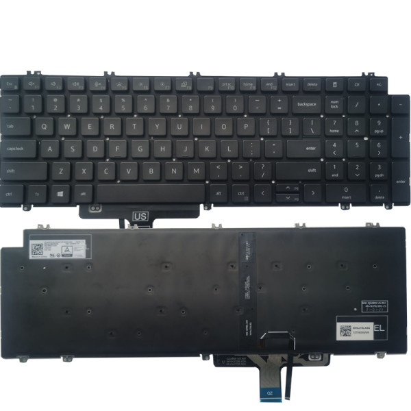 Tastatura za laptop Dell Latitude 5520 5521 Precision 3560 3561