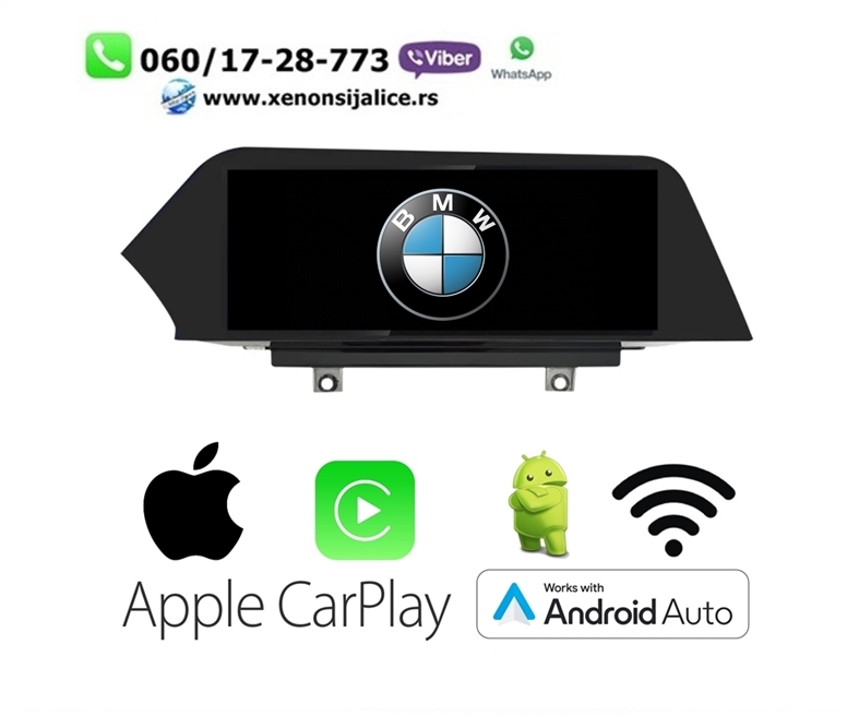 BMW 4 F32 ANDROID I CAR PLAY MULTIMEDIJA NAVIGACIJA TOUCH SCREEN 12 INCA