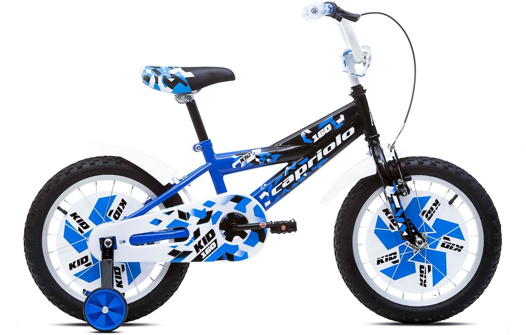 BMX 16"HT KID CRNO-PLAVO-BELO