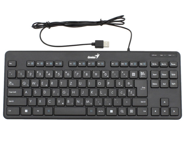 GENIUS LuxeMate 110 USB YU slim crna tastatura