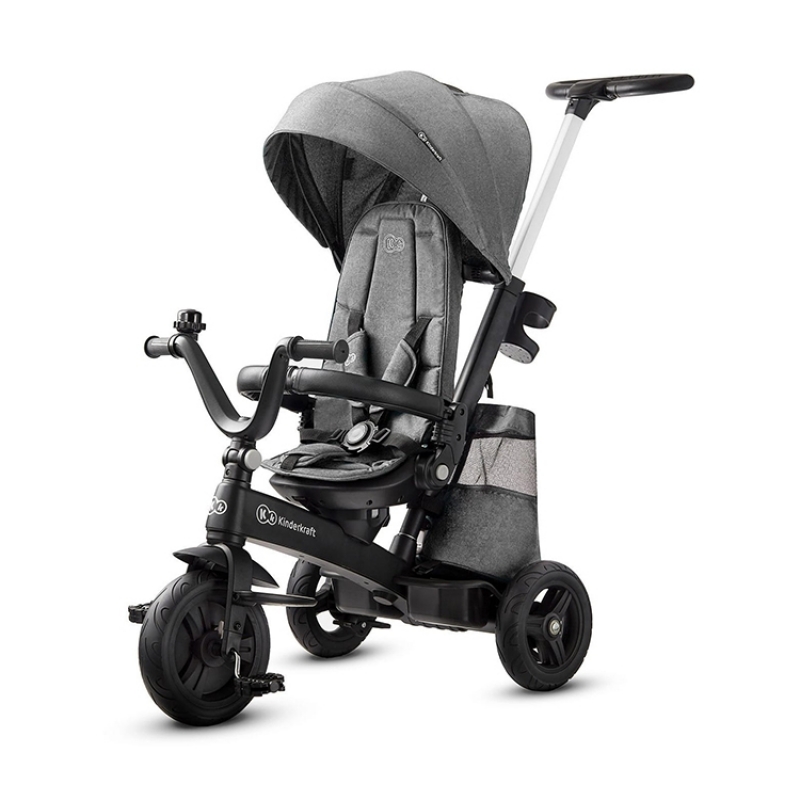 Kinderkraft Easy Twist 2u1 tricikl Platinum Grey