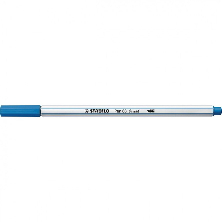 568-41 Pen68 Brush plava Stabilo
