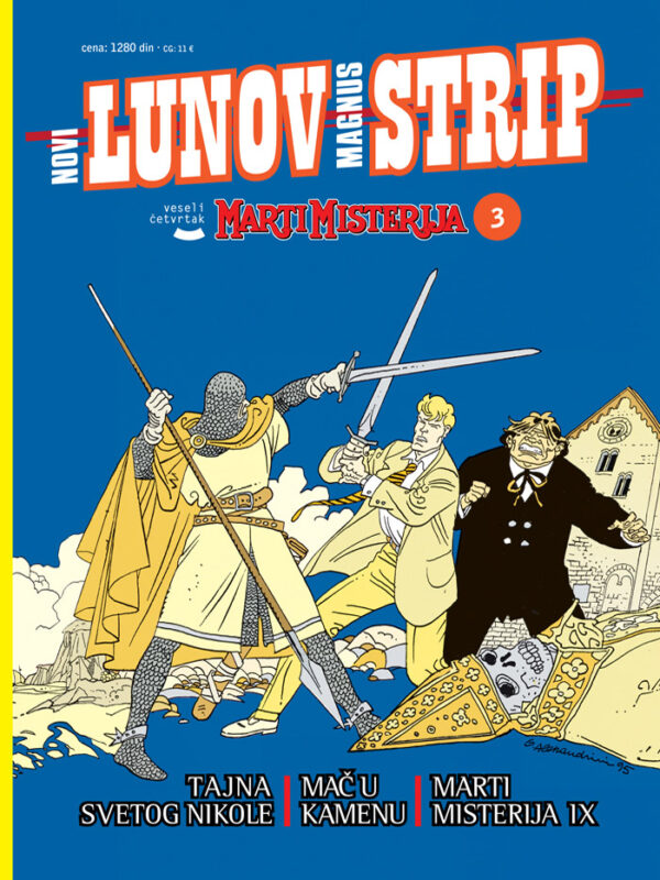 Novi Lunov Magnus Strip 3: Marti Misterija (Korica A)