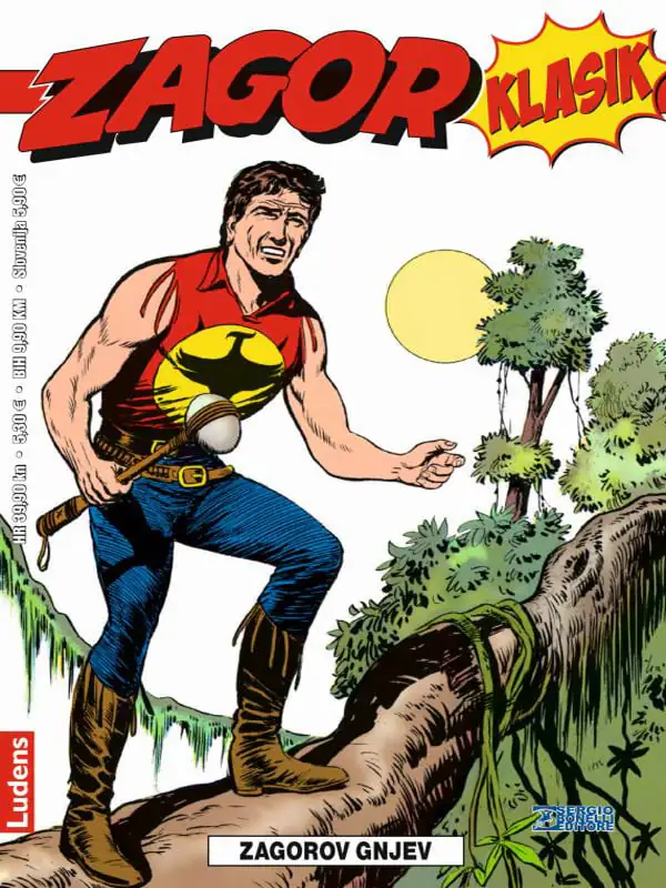 Zagor klasik 69: Zagorov gnjev (Korica A)