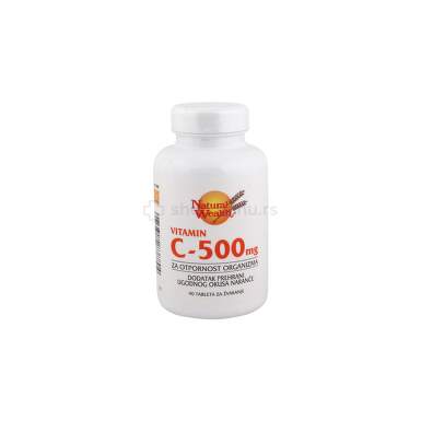 Natural Wealth Vitamin C-500 za žvakanje 90 tableta