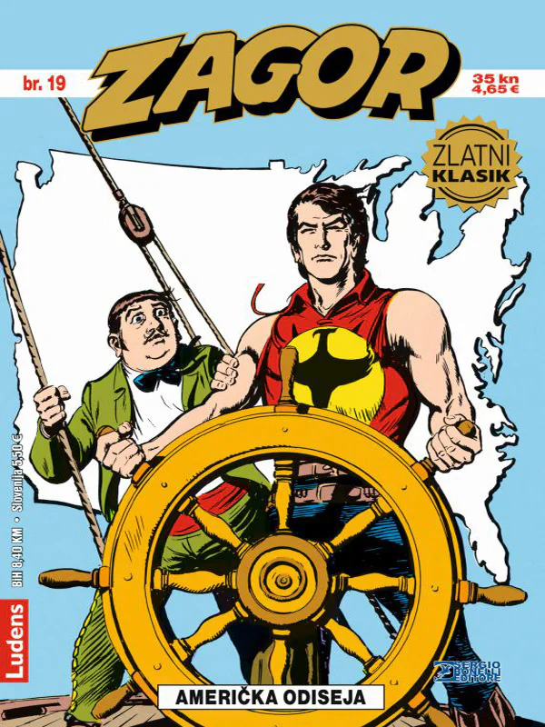 Zagor Zlatni klasik 19: Američka odiseja