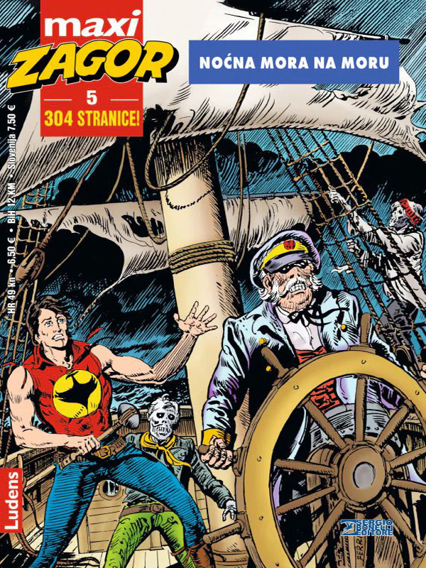 Zagor maxi 5: Noćna mora na moru