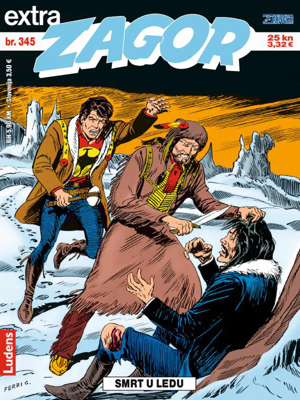 Zagor Extra 345: Smrt u ledu