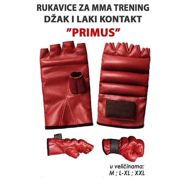 Rukavice za MMA i udaranje u džak “Primus”