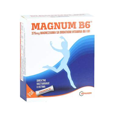Magnum B6 375 mg 20 kesica