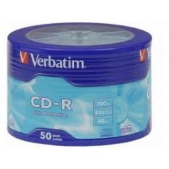 Verbatim cd-r dl 1/50 celofan