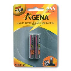 Agena aaa 750mah 1.2v