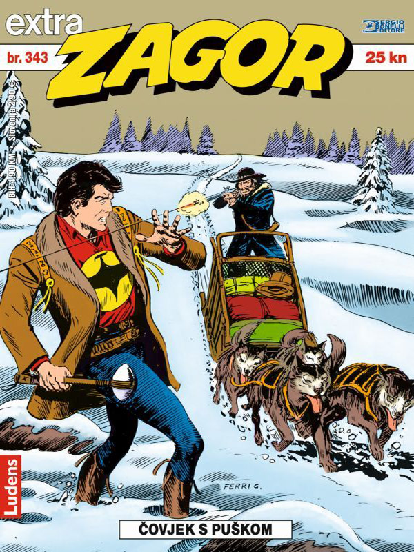 Zagor Extra 343: Čovjek s puškom