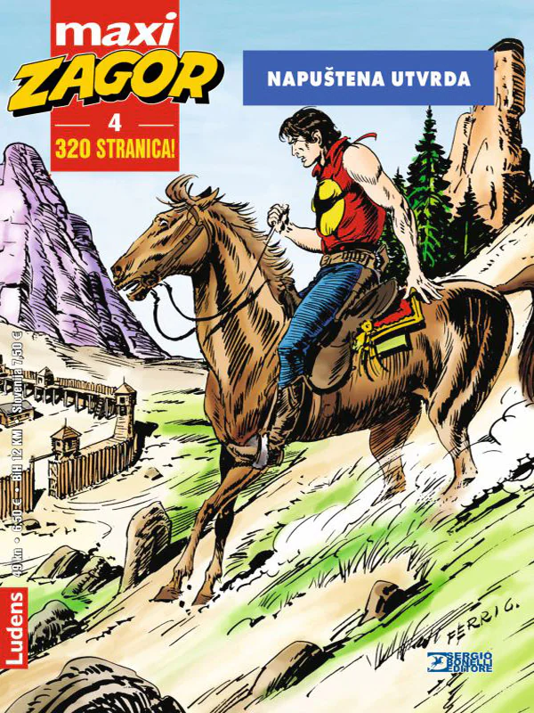 Zagor maxi 4: Napuštena utvrda (Reprint)