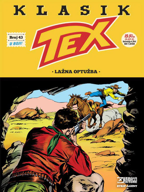 Tex Klasik 43: Lažna optužba