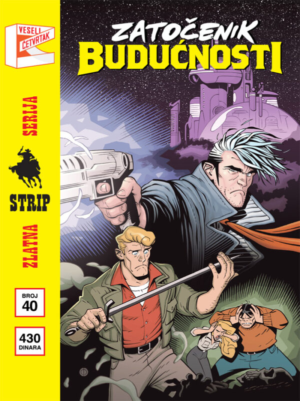 Zlatna serija 40 (Korica B): Marti Misterija i Nejtan Never – Zatočenik budućnosti
