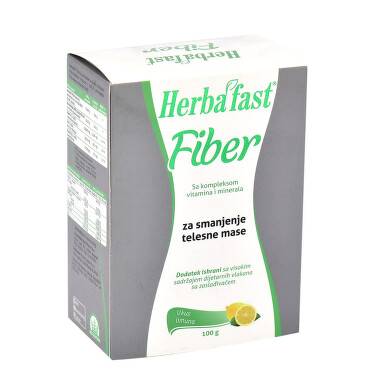 Herbafast® Fiber - limun, 10 kesica