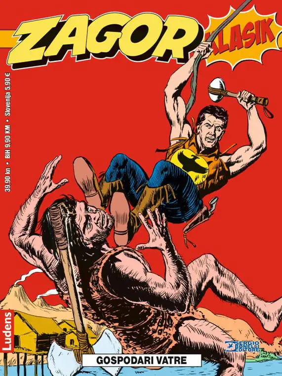 Zagor klasik 66: Gospodari vatre (Korica A)