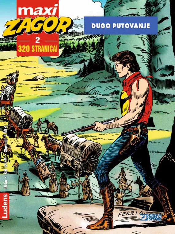 Zagor maxi 2: Dugo putovanje (Reprint)