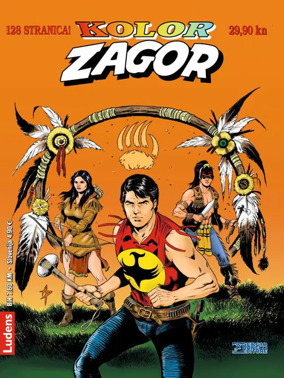 Zagor kolor 13: Zarobljenica Hurona