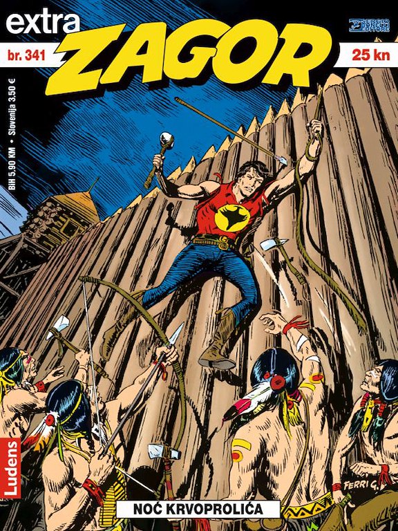 Zagor Extra 341: Noć krvoprolića