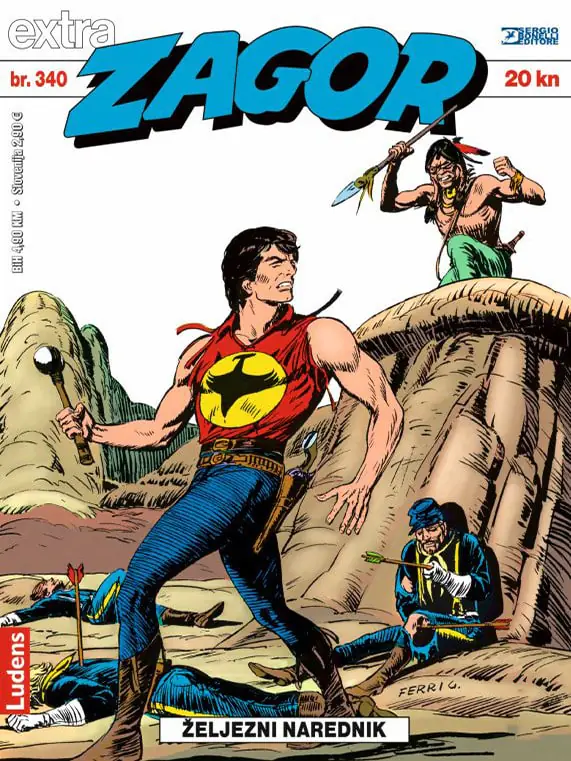 Zagor Extra 340: Željezni narednik