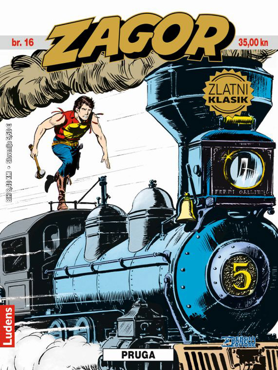 Zagor Zlatni klasik 16: Pruga (Korica A)