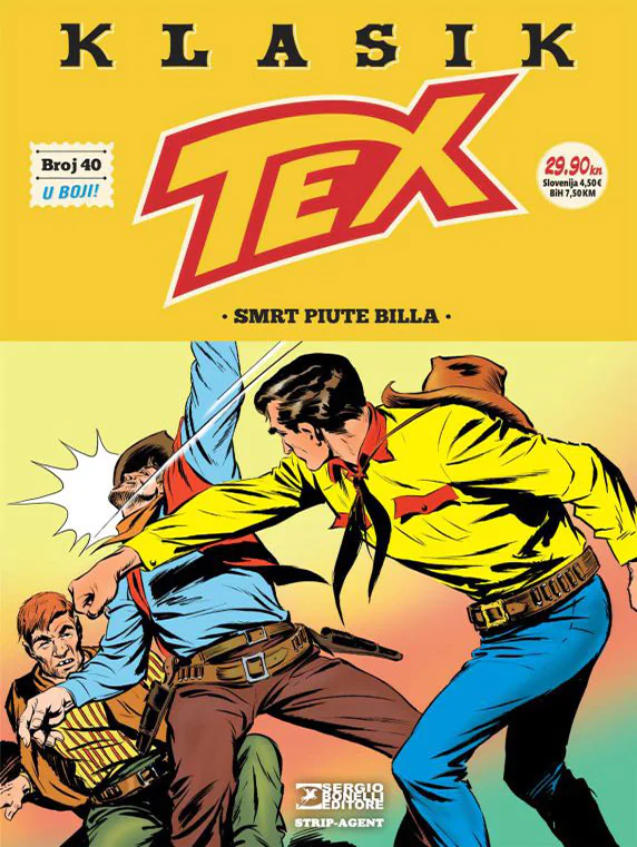 Tex Klasik 40: Smrt Piute Billa