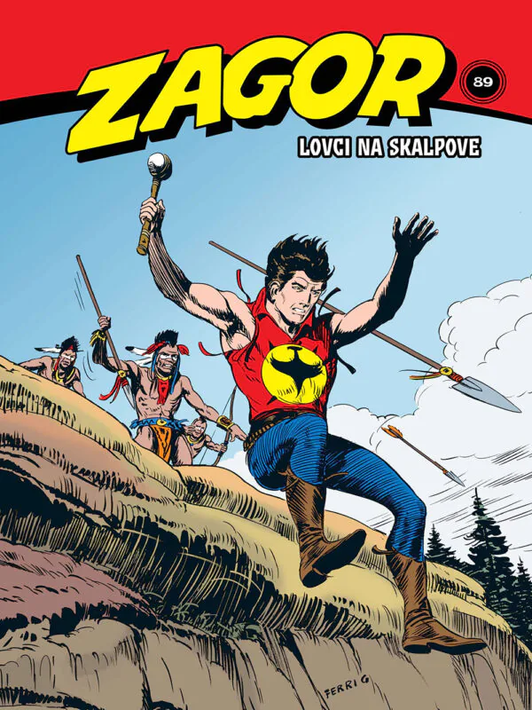 Zagor kolor 89: Lovci na skalpove