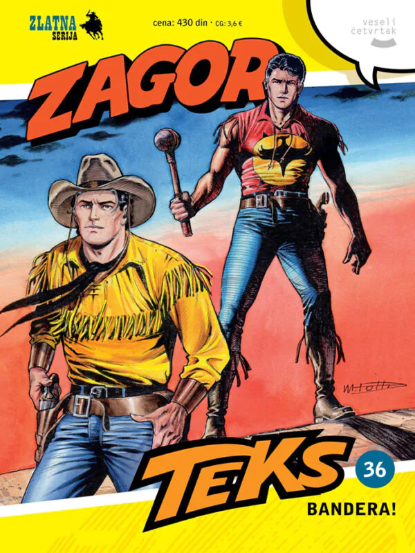 Zlatna serija 36 (Korica A): Zagor i Teks