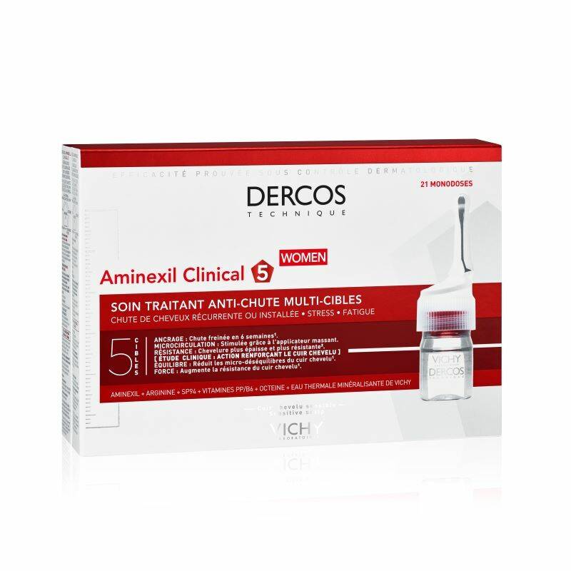 Vichy Dercos Aminexil clinical 5 ampule za žene