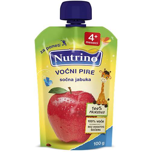 Nutrino Pire od voća sočna jabuka 100 g