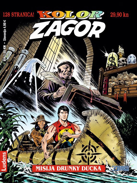 Zagor kolor 12: Misija Drunky Ducka